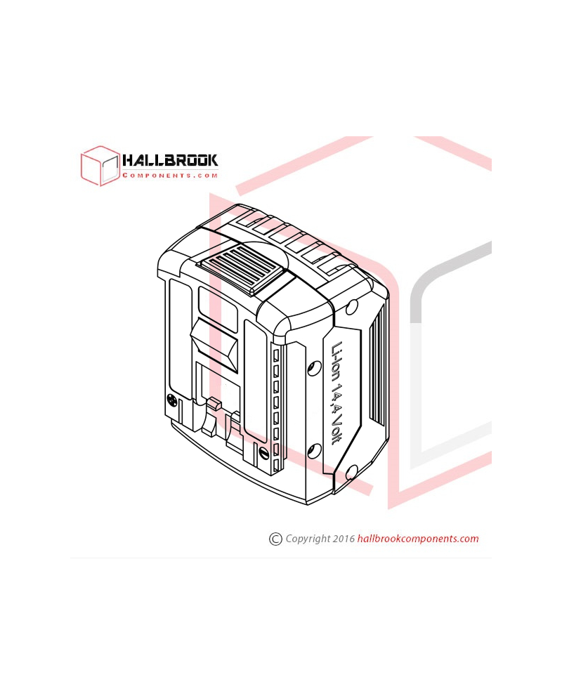 H45-60300 Bosch Battery - Hallbrookcomponents.com