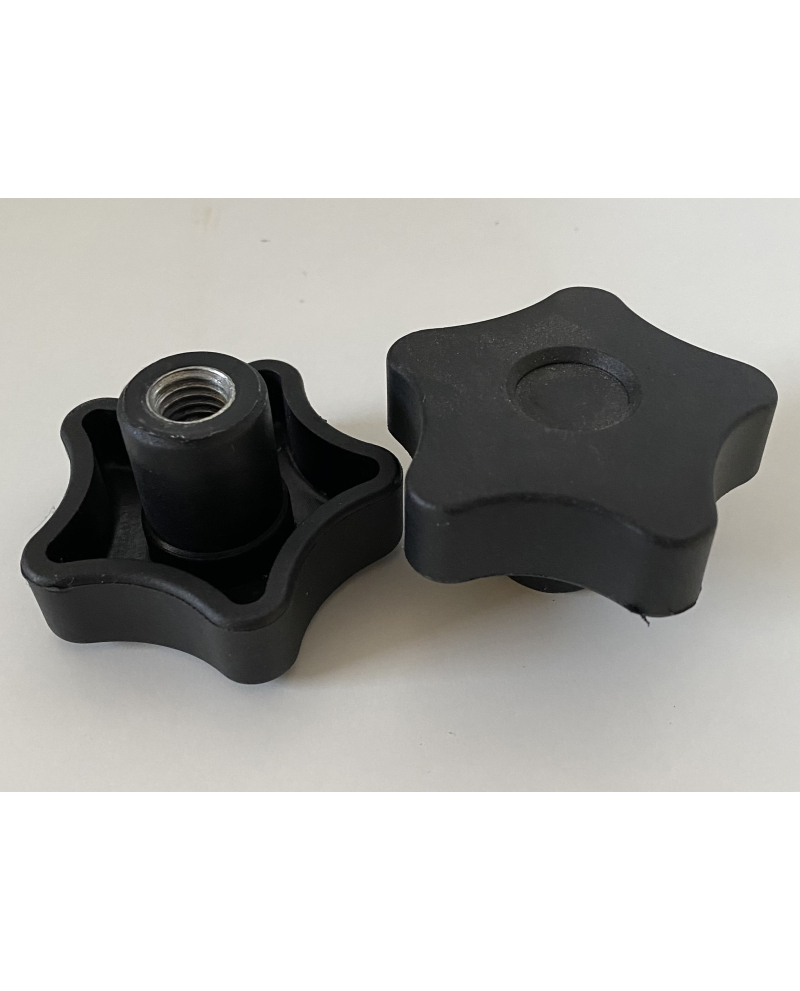 M10 Handle inside thread black Plastic