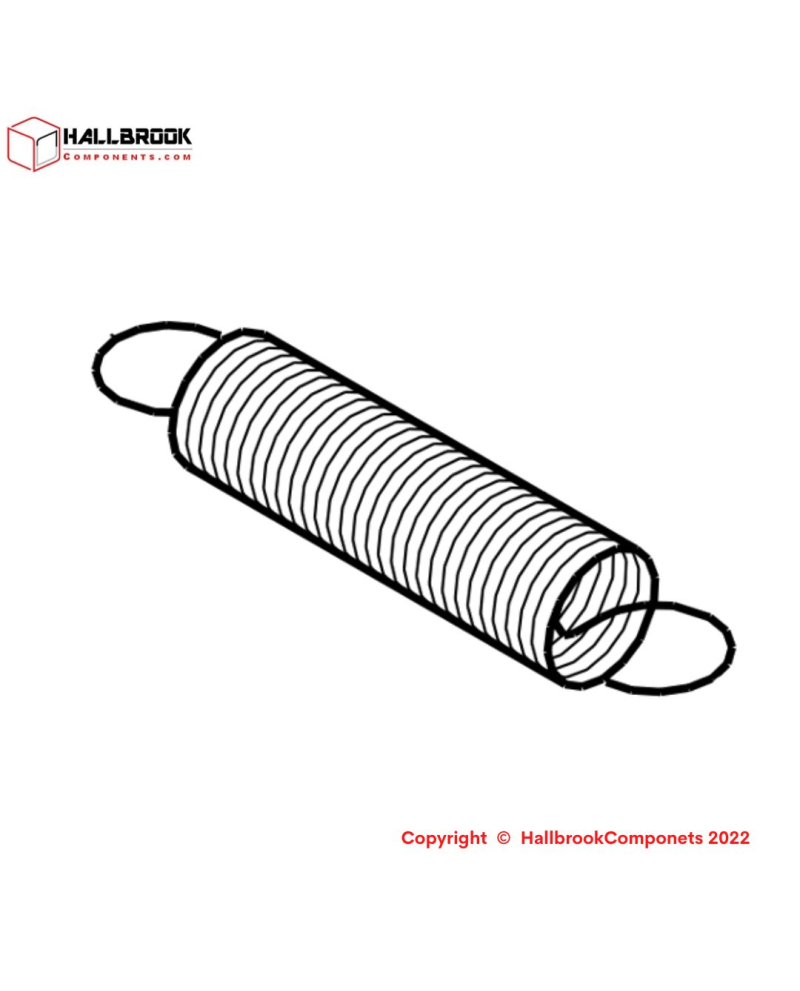 ATS 03B-02 Tension Coil Spring