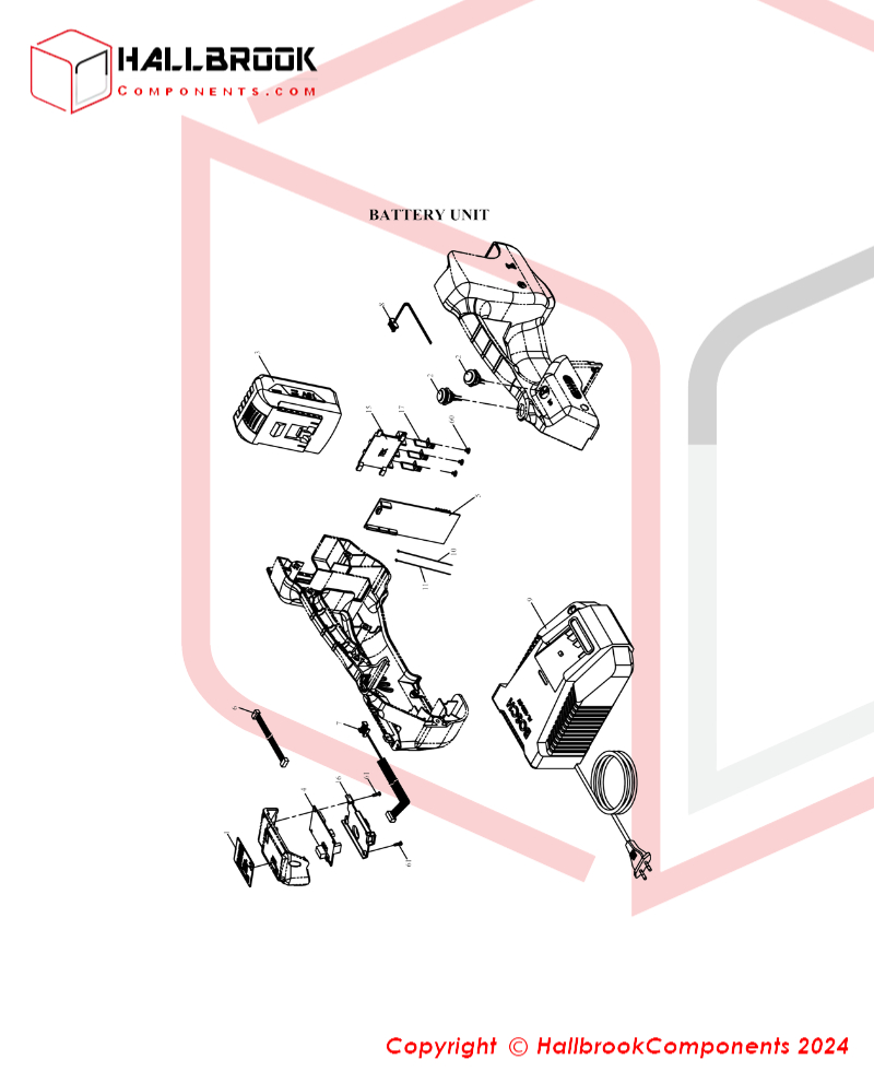 H46-60000 Battery Unit (For H-46A, 220V/230V/240V)