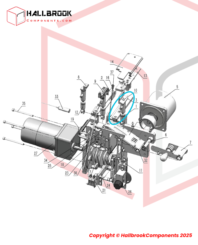 Right sliding slot - Hallbrookcomponents.com